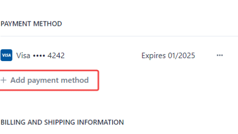 How to update payment method - AgreeDo